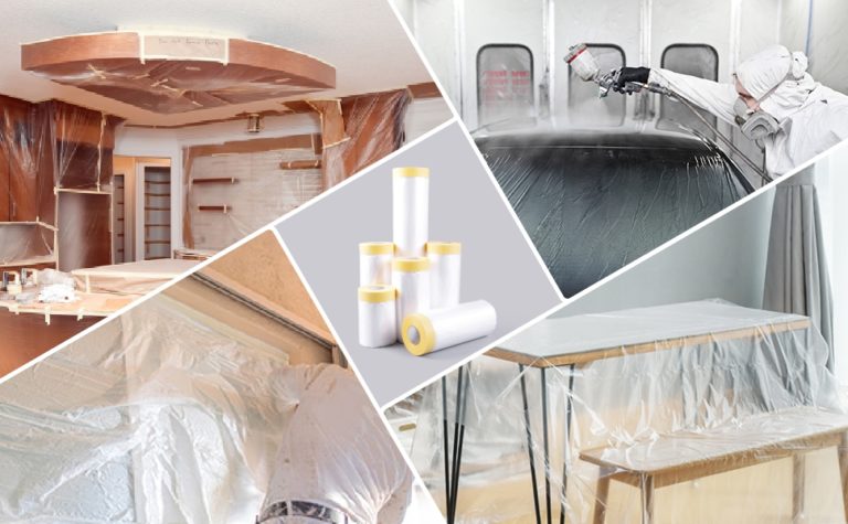 Indoor Covering Masking Film to Keep the Surfaces Safe and Clean